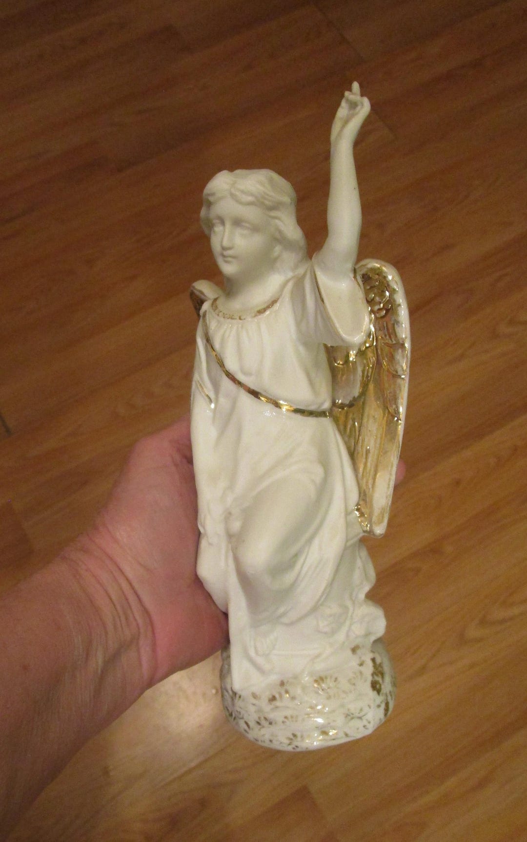 Early, Staffordshire Angel, Angel Statue, Antique Angel, Religious ...