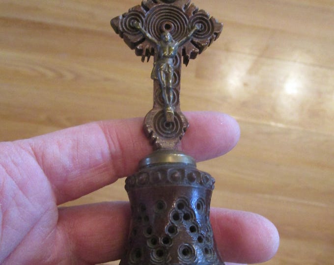 1920s, Carved Cross, Stanhope Viewer, Austrian, Maria Lanzendorf ...