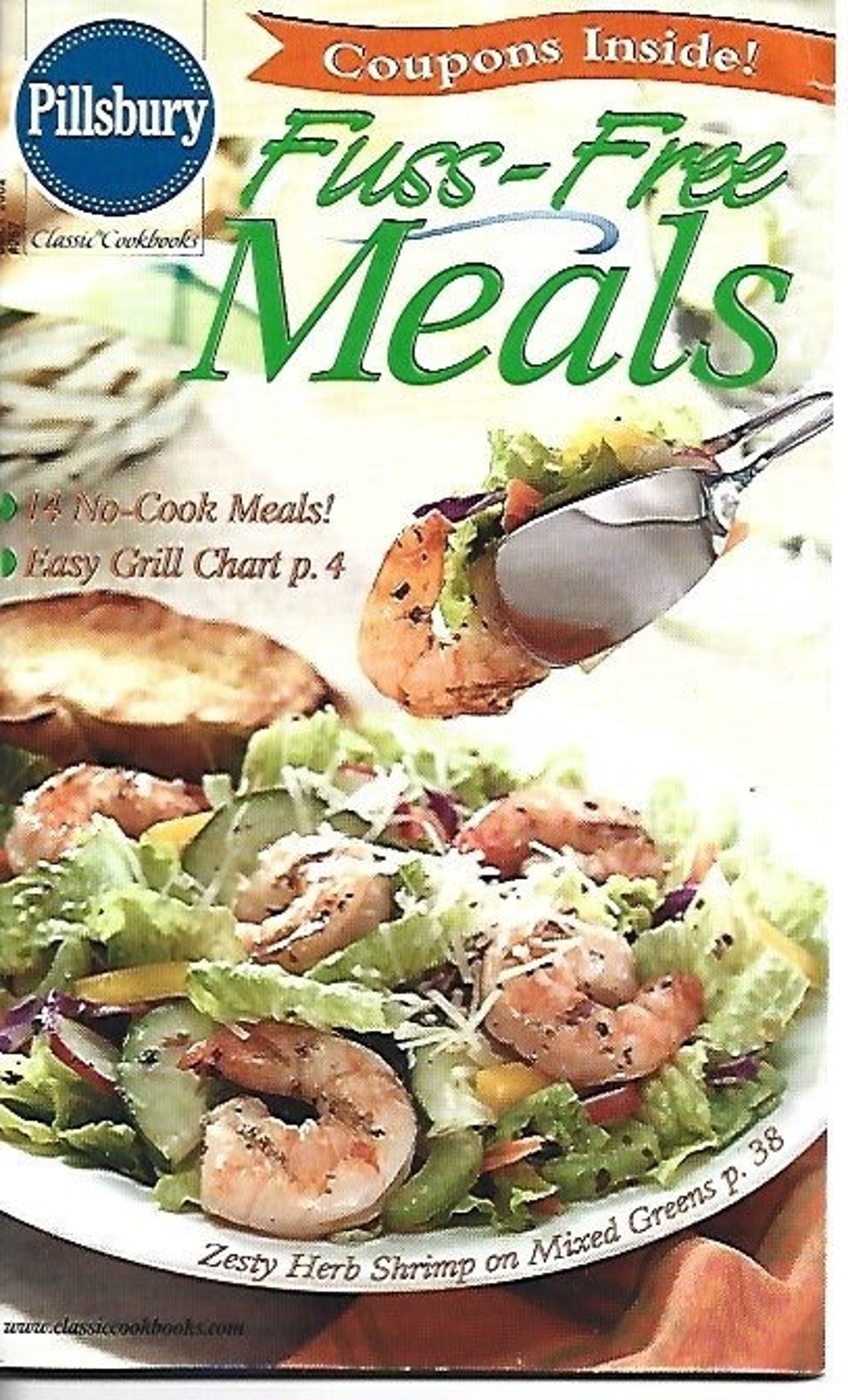Vintage Pillsbury "fuss Free Meals" Cookbook - Etsy