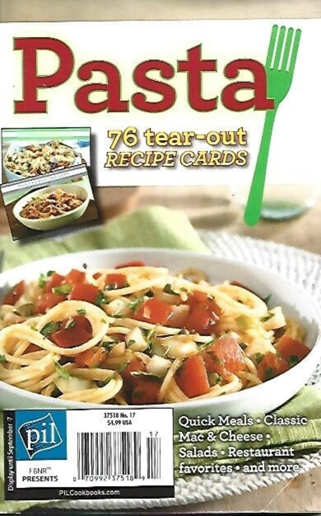 PIL for Favorite Name Brand Recipes Cookbook Entitled "pasta" - Etsy