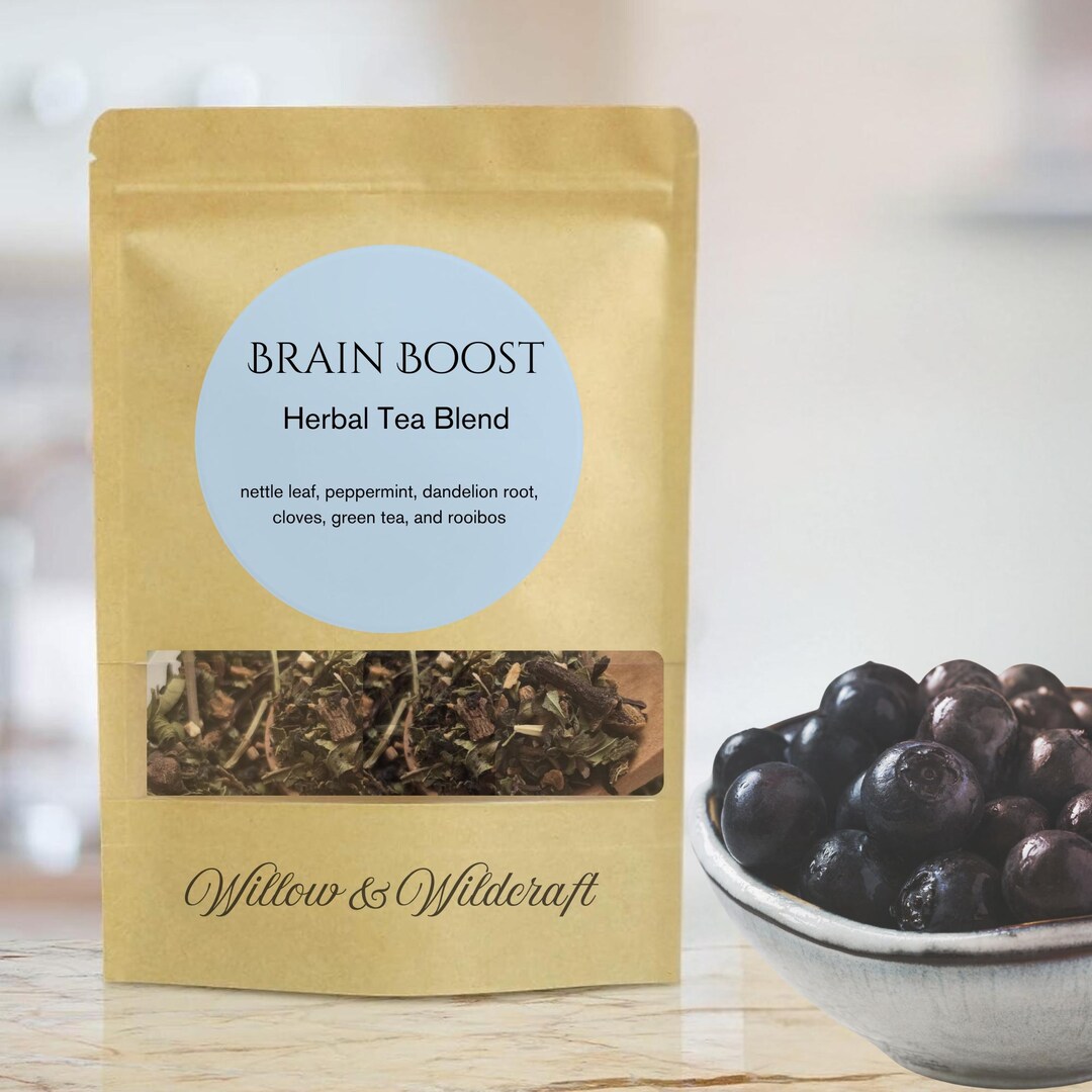 Brain Boost Tea | Mental Clarity & Focus | Herbal Nootropic | Herbal ...