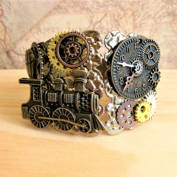 Steampunk Train - Etsy
