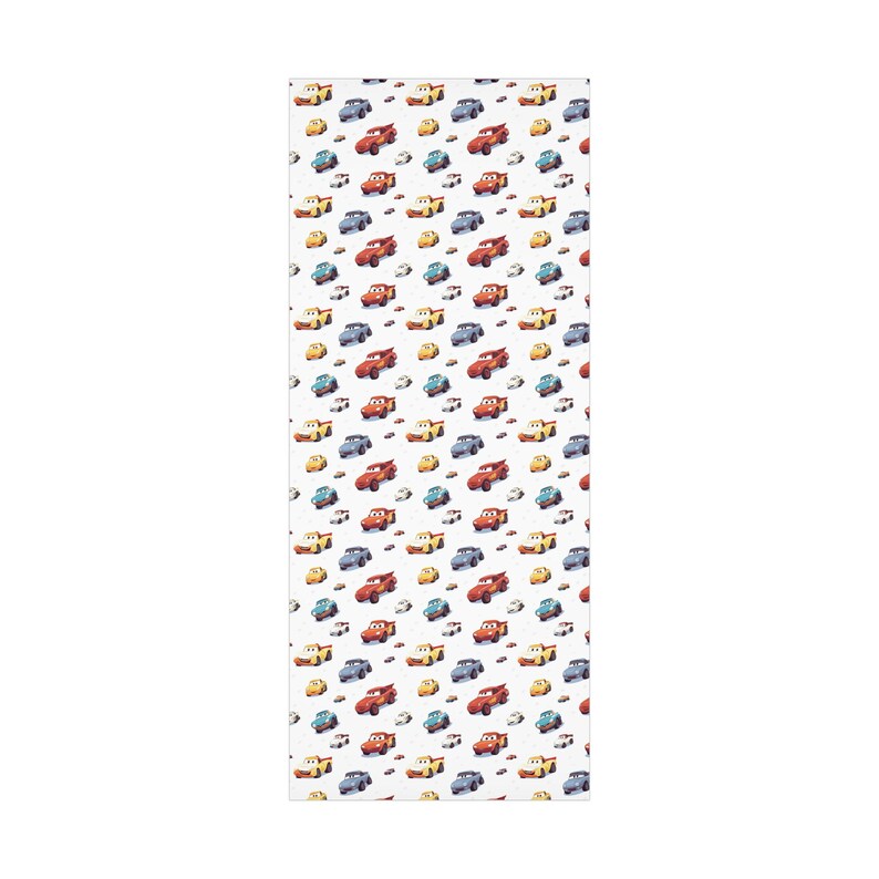 Cartoon Cars Wrapping Paper 2 - Etsy