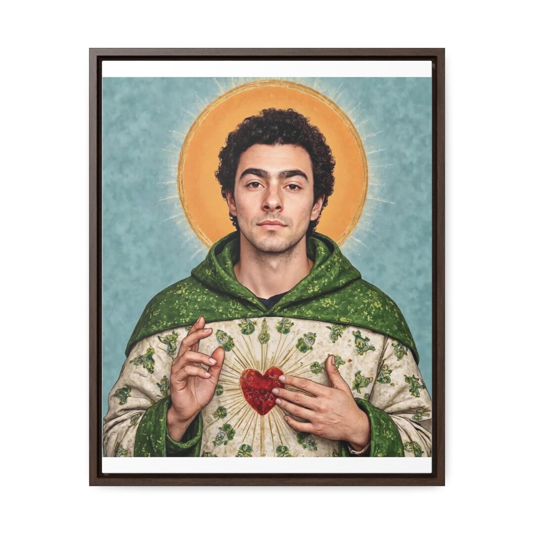 Patron Saint of Healthcare Lulu gallery Canvas Wraps Vertical Frame - Etsy