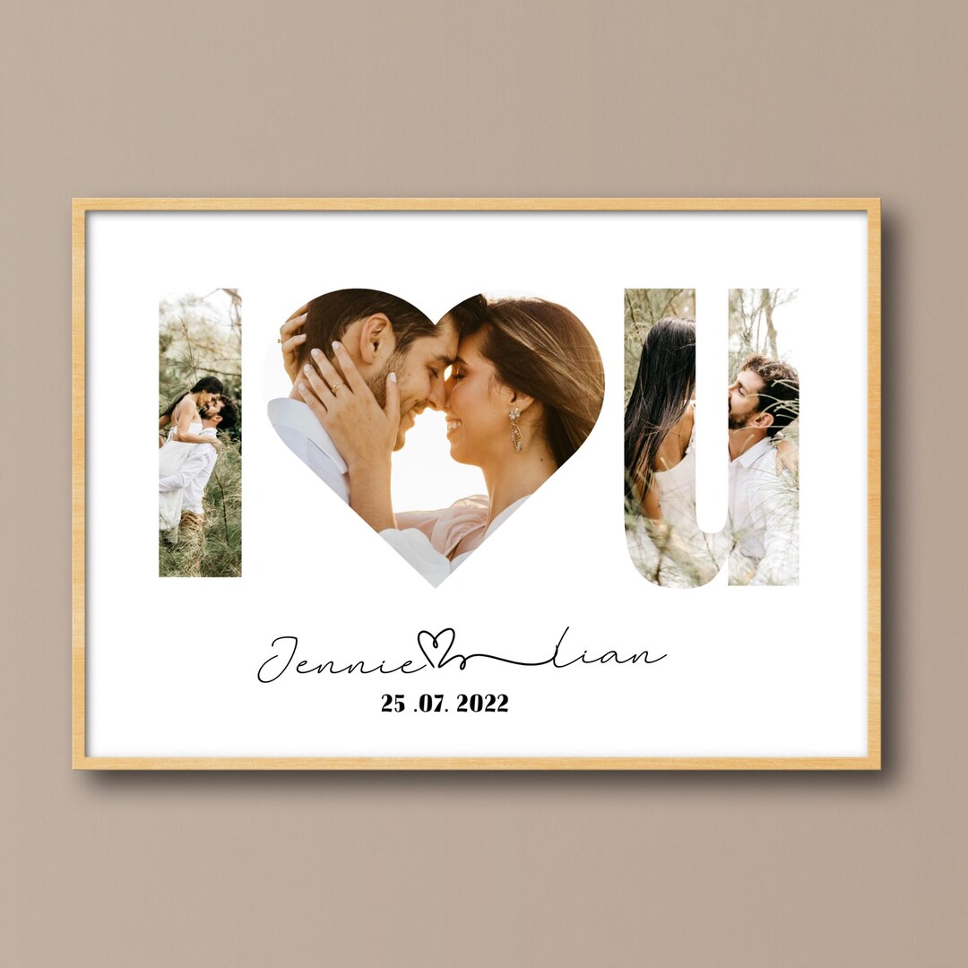 I Love You Collage, Couple Photo Collage, Love Photo Collage ...