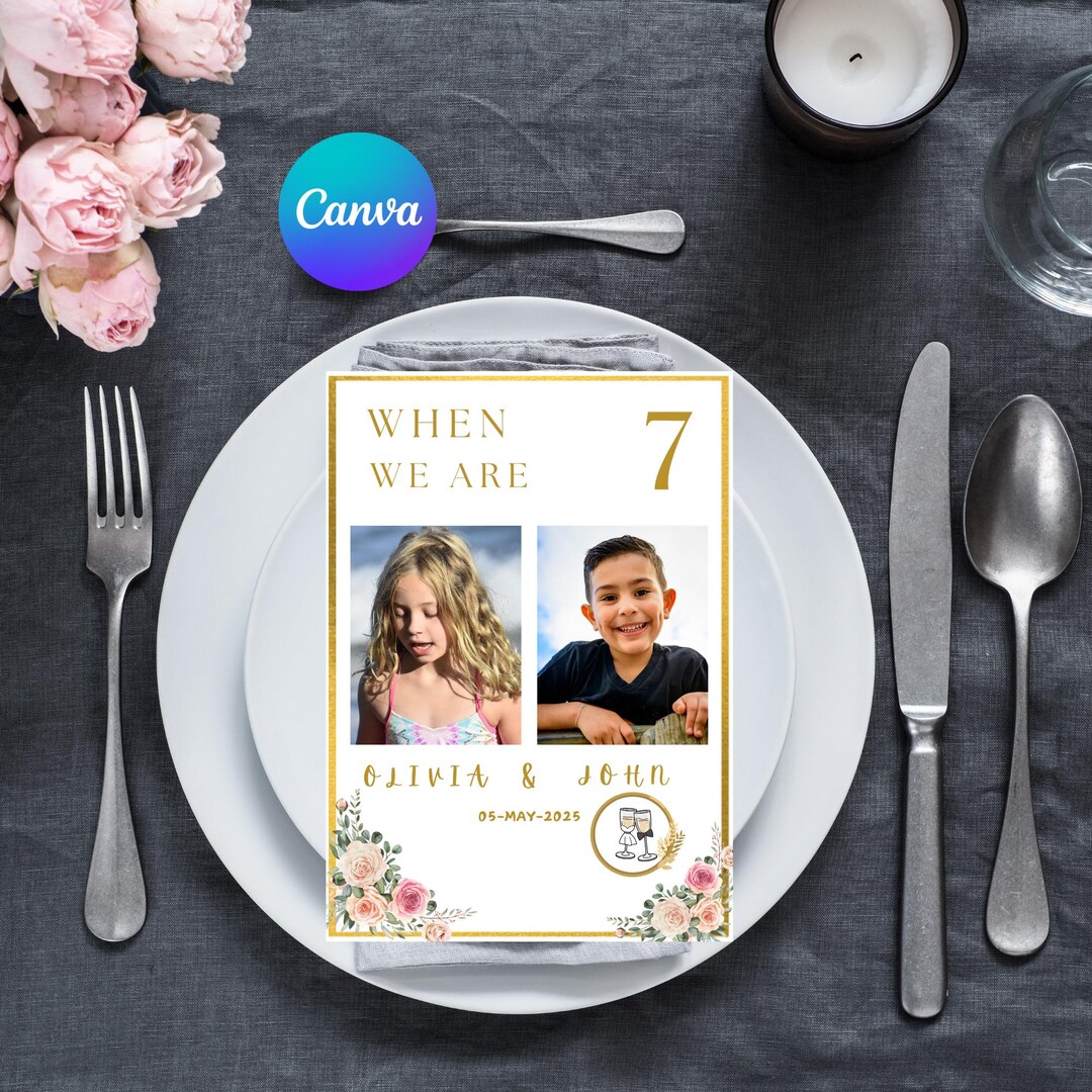 Wedding Table Numbers Cards When We Were Table Numbers Wedding Photo ...