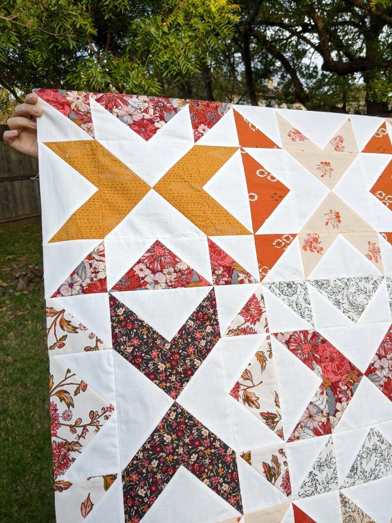Blazing Arrows - Quilt Pattern - INSTANT DOWNLOAD PDF File - Etsy