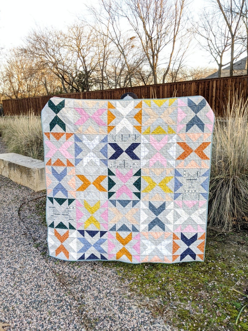 Blazing Arrows - Quilt Pattern - INSTANT DOWNLOAD PDF File - Etsy
