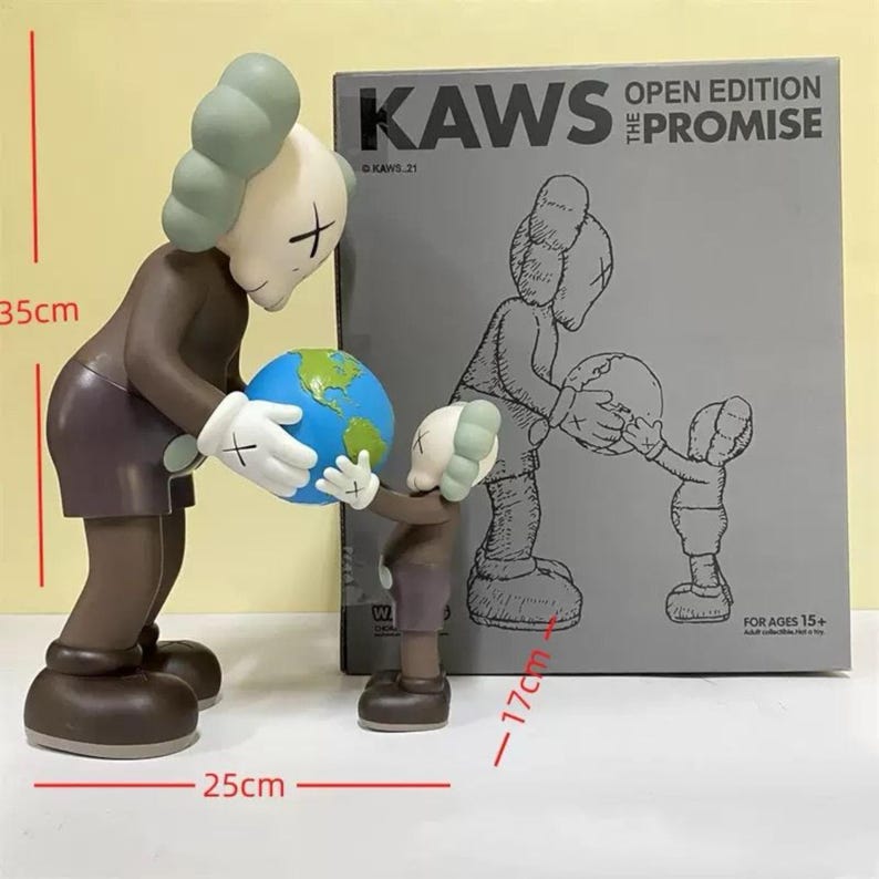 Kaws-inspired 'the Promise' Statue: Hypebeast Art Decor, Designer Toy ...
