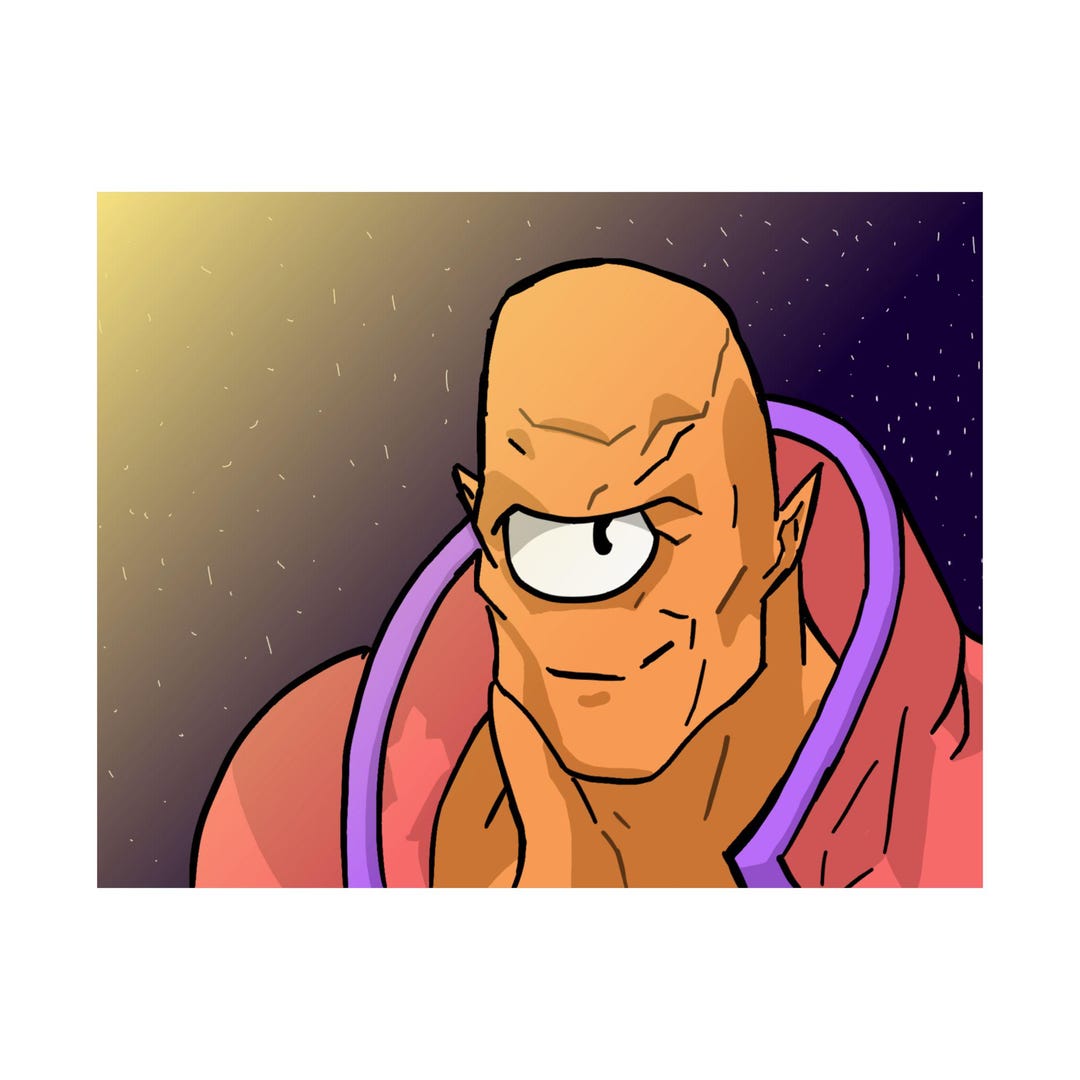 Allen the Alien Satin Poster - Etsy