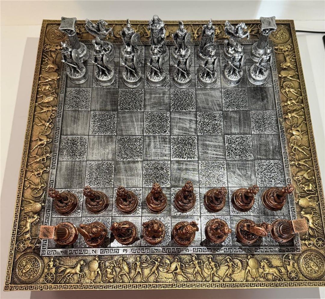 Zeus Vs. Poseidon: the Legendary Battle Brought to the Chessboard ...