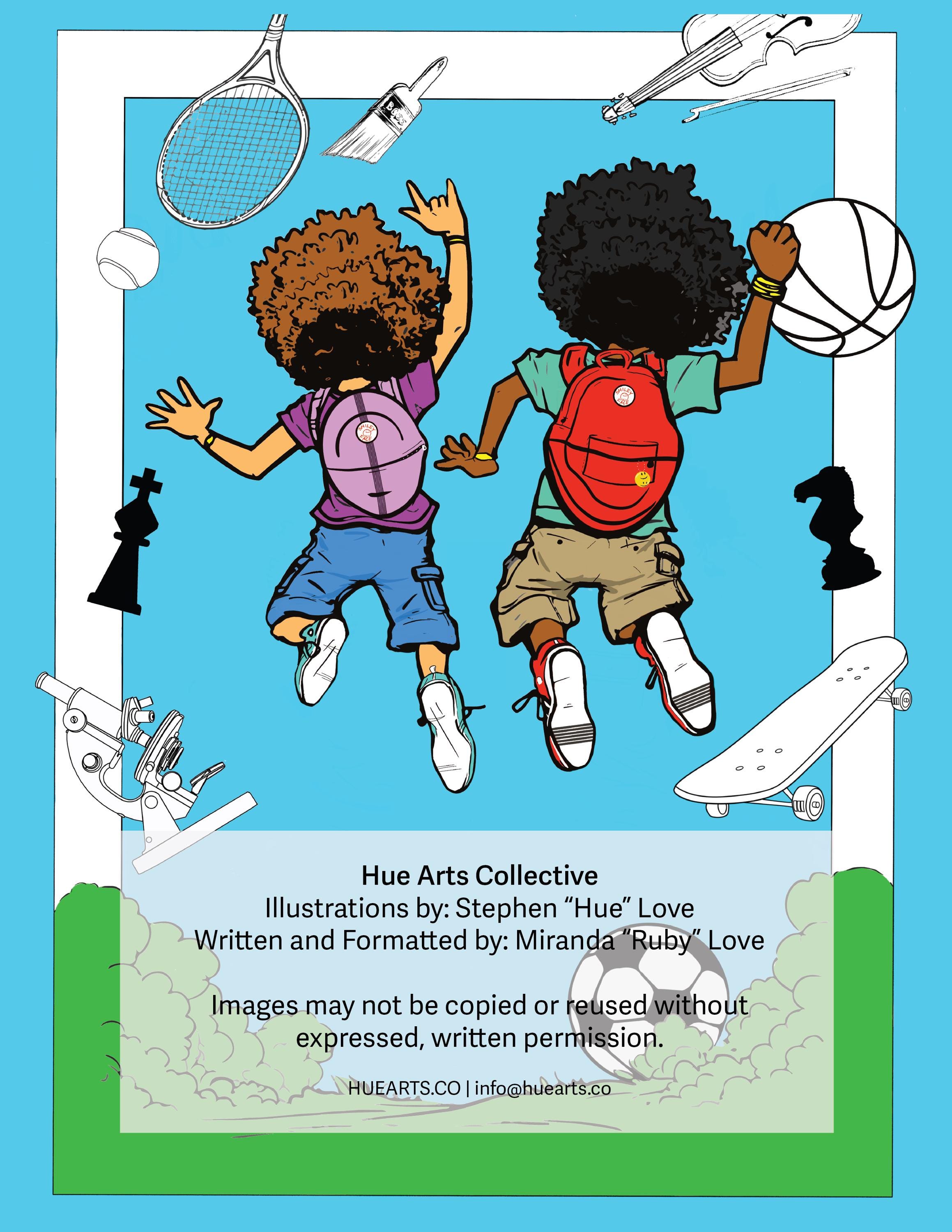 Adventures in Color: A Modern Coloring Book for Black and African ...