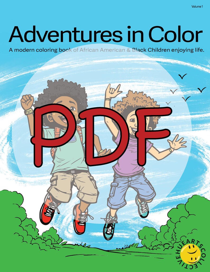 Adventures in Color: A Modern Coloring Book for Black and African ...