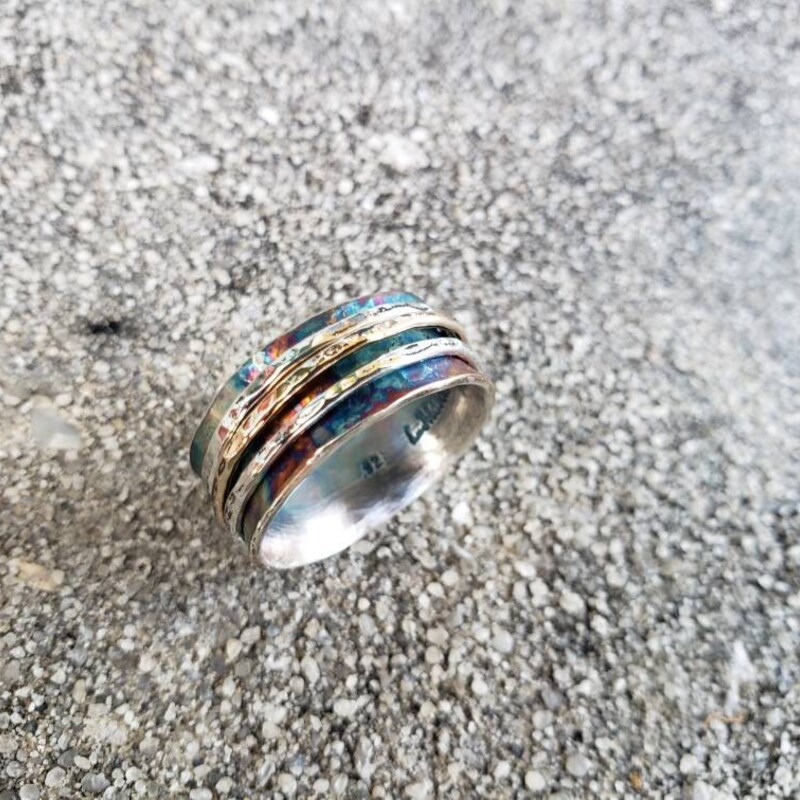 Kinetic Ring - Etsy