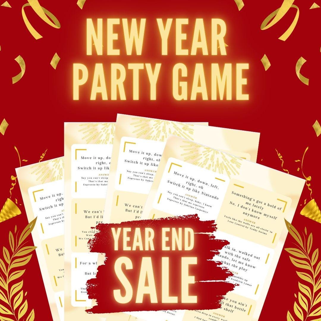 Finish the Lyrics Party Game - Fun Music Quiz for All Ages | Perfect ...