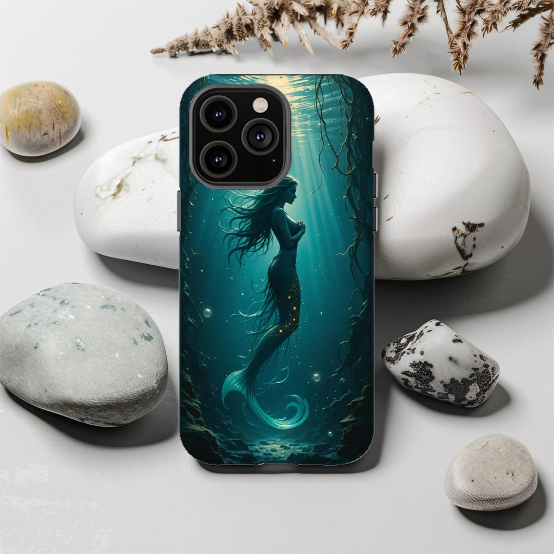 Siren Mermaid Phone Case, Underwater Fantasy Art, Ocean Dream iPhone ...