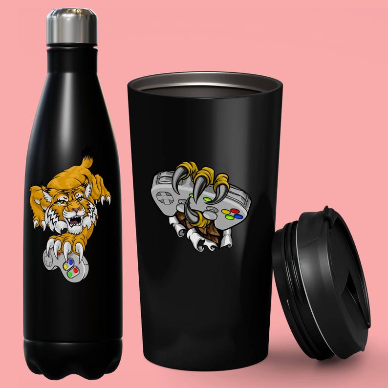 22 Game Controller Animals, Clipart PNG, SVG, PDF, Gaming ...