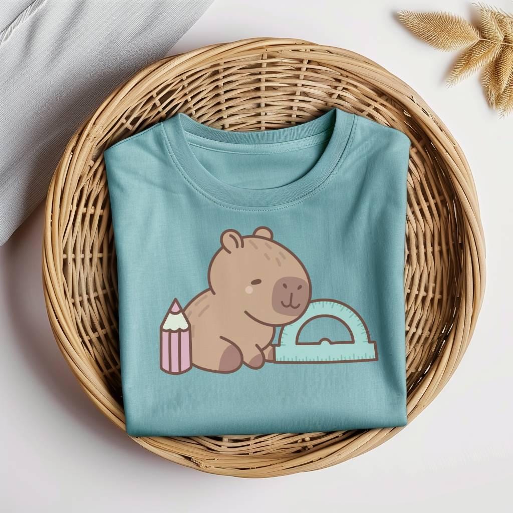 14 adorables capibaras en la escuela / Descarga digital instantánea ...