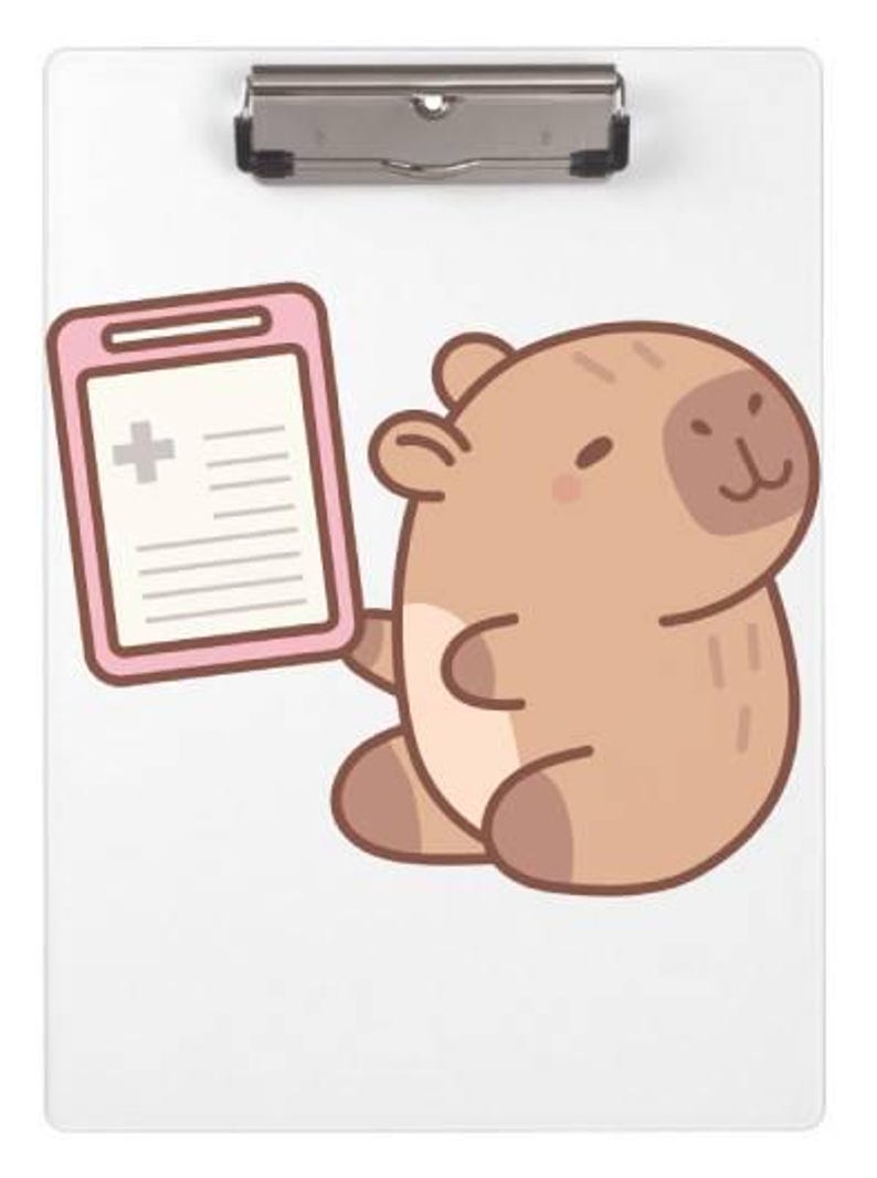Lindo doctor capibara, PDF SVG PNG, lindo y divertido conjunto de ...