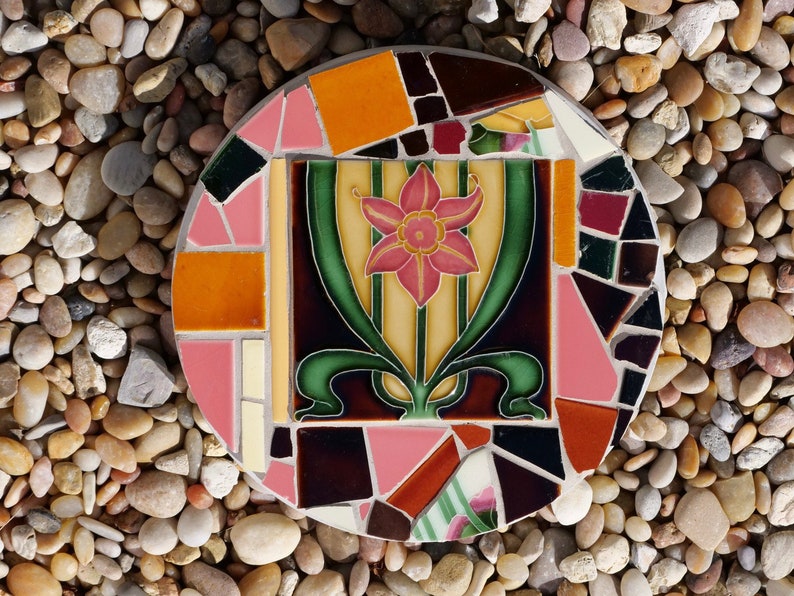 Porteous Tile Mosaic Stepping Stone - Etsy