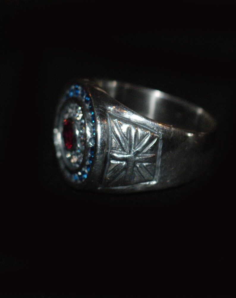 Target MOD Ring With Stones - Etsy