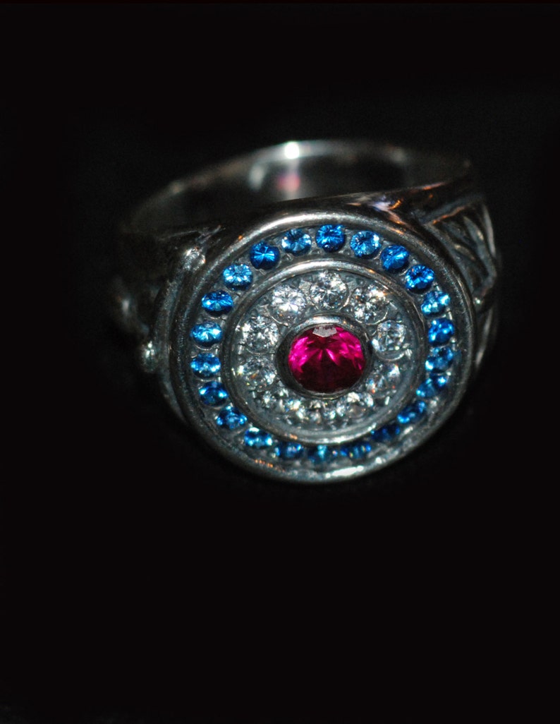 Target MOD Ring With Stones - Etsy