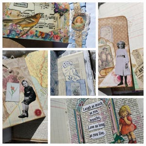 Journal, Diary, "moments", Junk Journal - Etsy