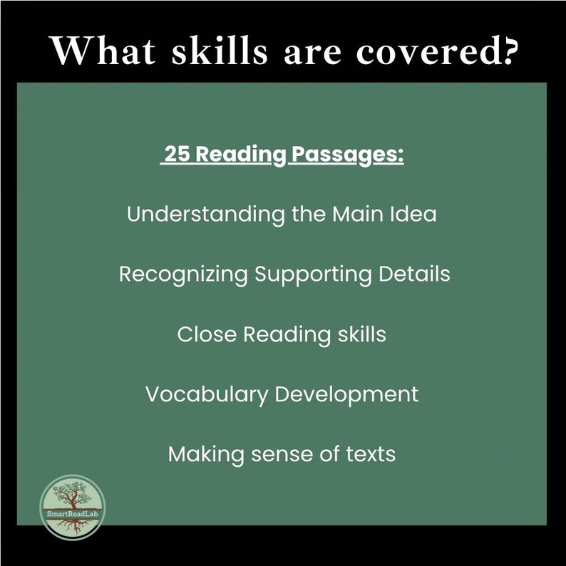 3rd-4th Grade Reading Comprehensions Bundle - Reading Comprehension ...