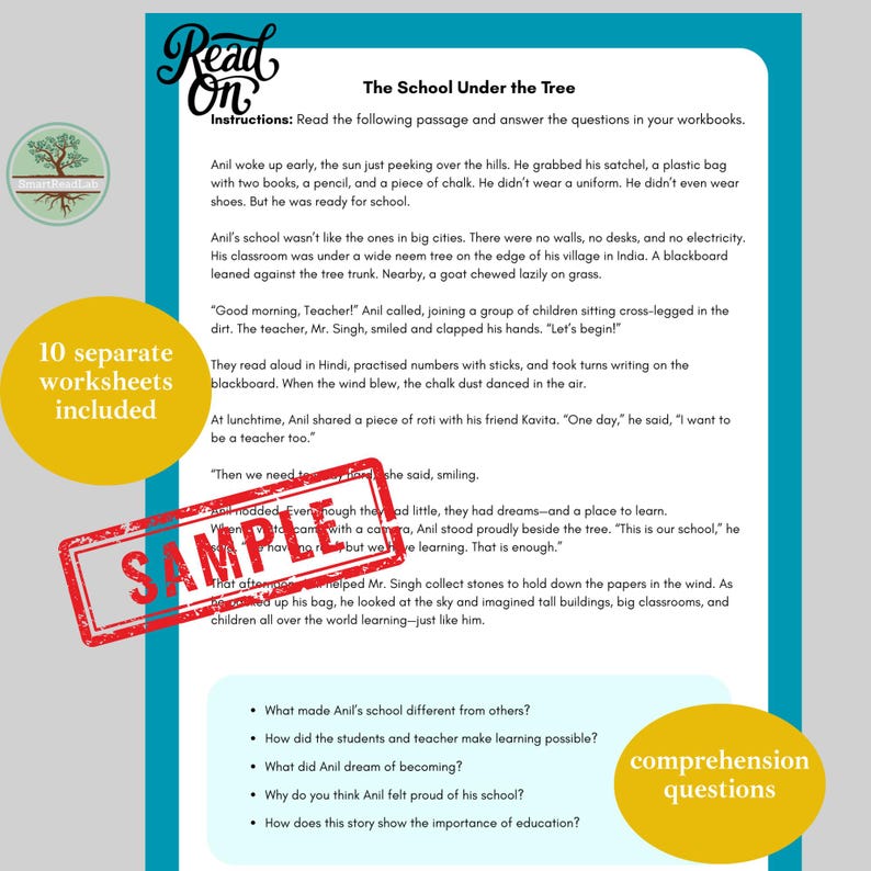 Grade 4 Reading Comprehension Workbook | 4th Grade Nonfiction Reading ...