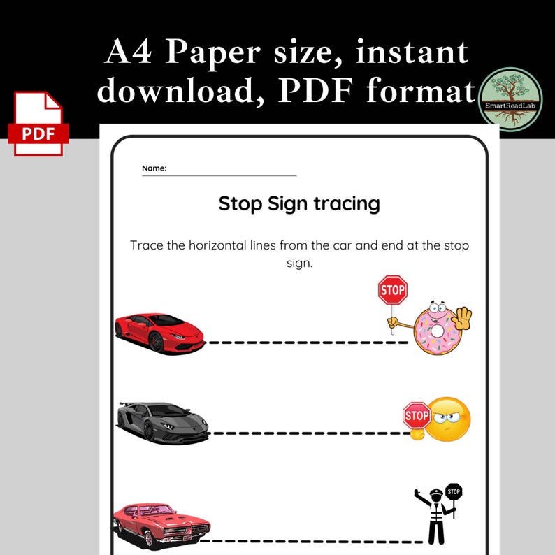 Line Tracing Worksheets, Line Tracing Page Printable, Homeschool Busy ...