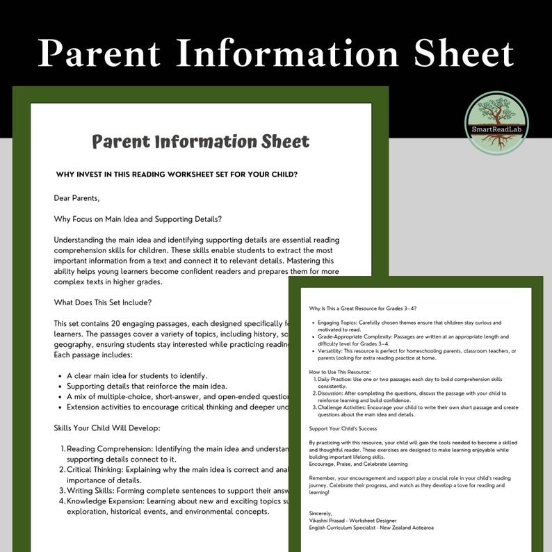 3rd-4th Grade Reading Comprehensions Bundle Reading Comprehension ...