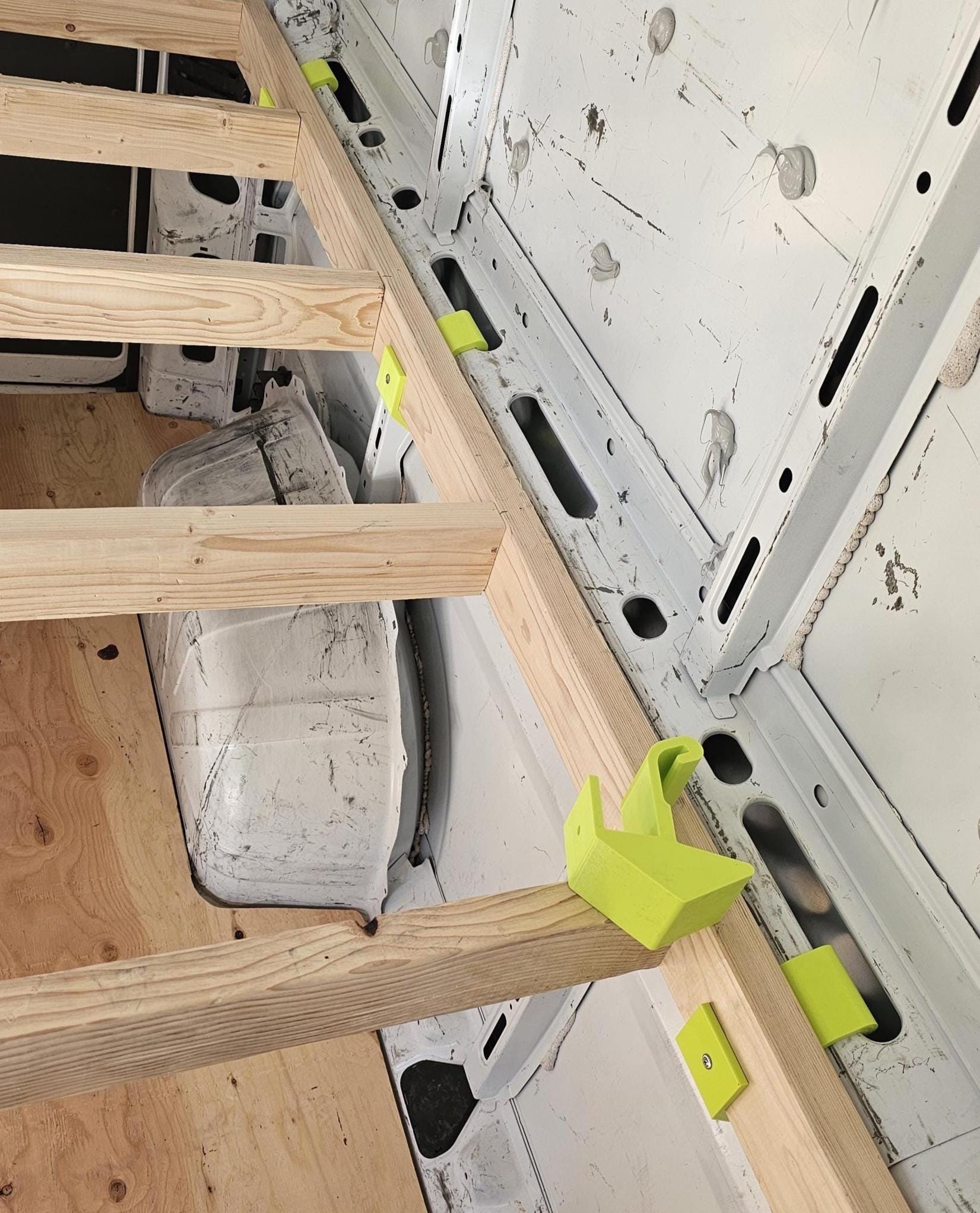 Ram Promaster Platform Hangers | Van Build Mounts | Promaster Camper ...