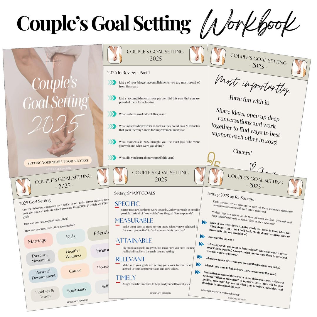 Couples Goal Setting for 2025 to Help Improve Your Relationship ...