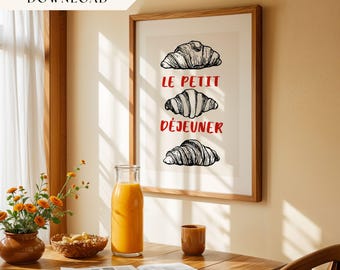 Le Petit Dejeuner Art Print - Etsy