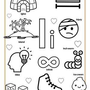 Alphabet ENGLISH Coloring Book, Engaging Colorings, Printable ABC for ...