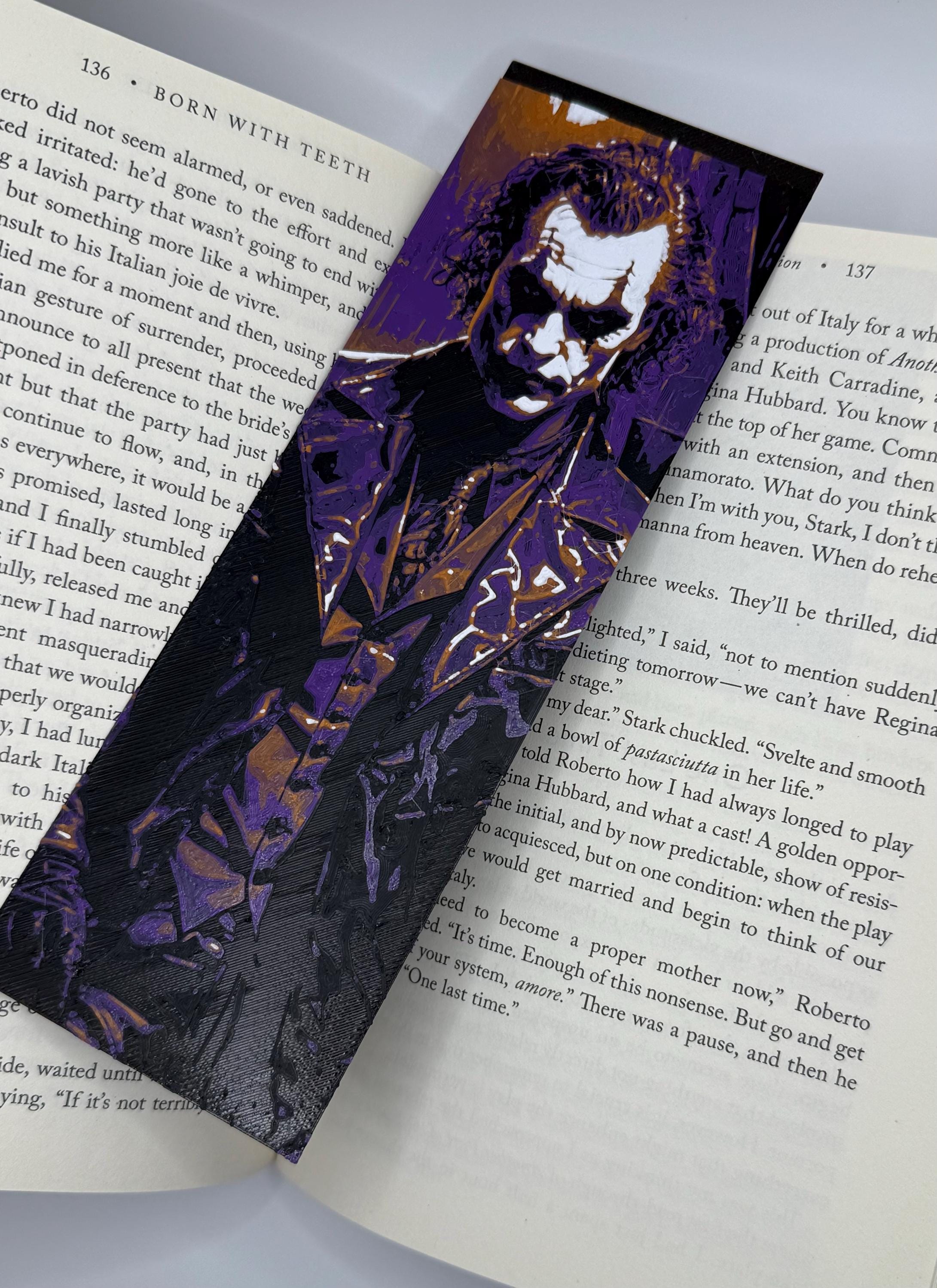 3D Joker Bookmark: A Night of Chaos (pack of 3) - Etsy