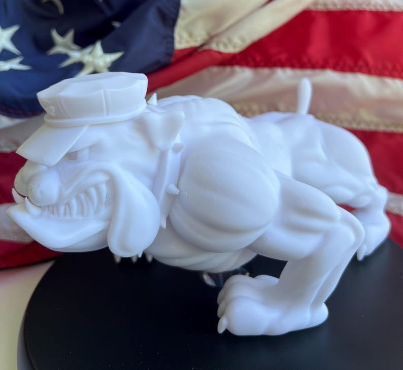 Devil Dog-usmc USMC- Devil Dog Statue - Marine Corps Collectible ...