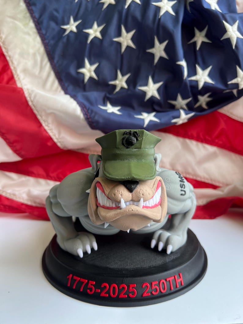 Devil Dog Usmc Usmc Devil Dog Statue Marine Corps Collectible