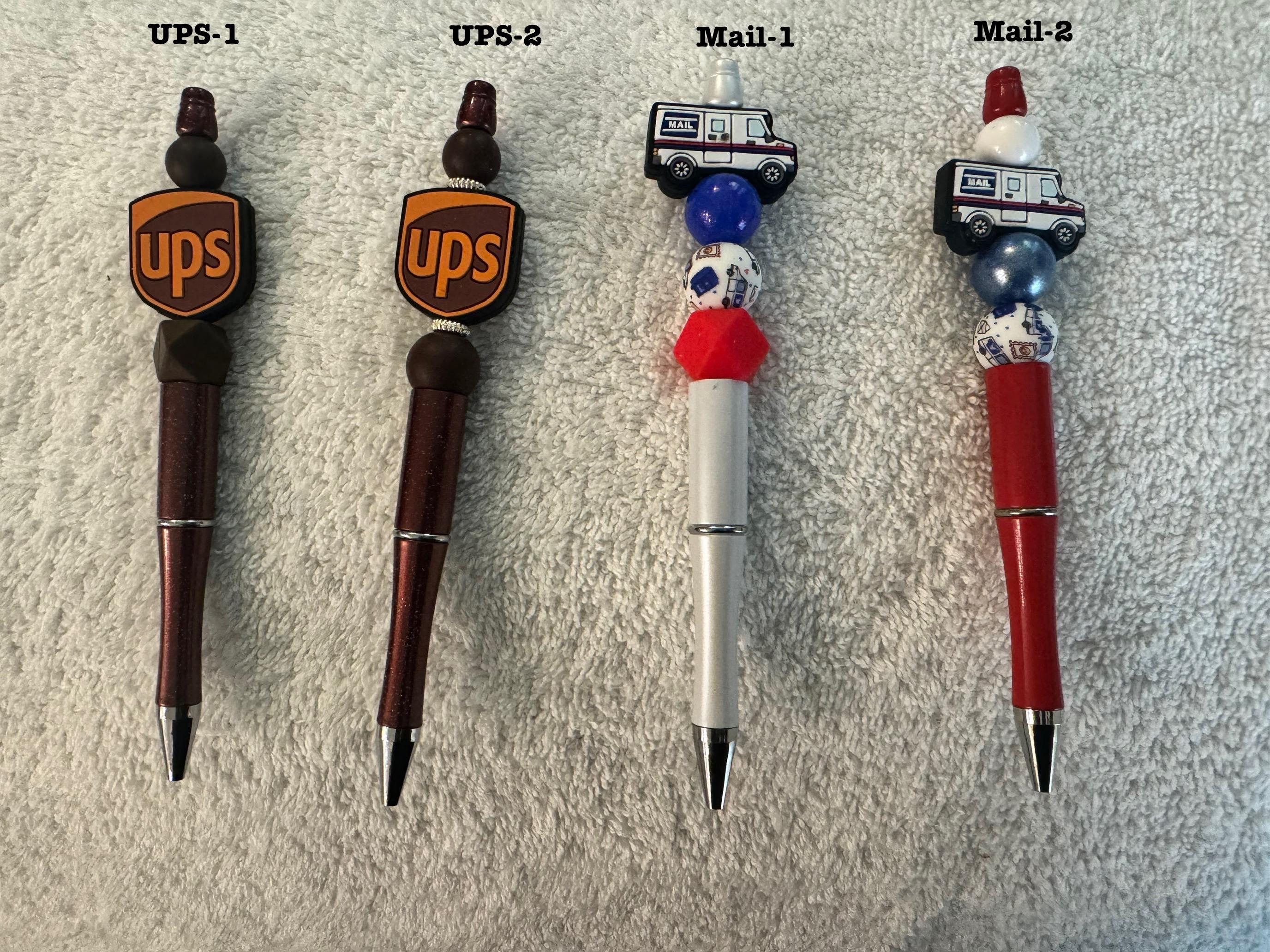 Beaded Pen: Postal Worker|mail Carrier|usps|ups - Etsy