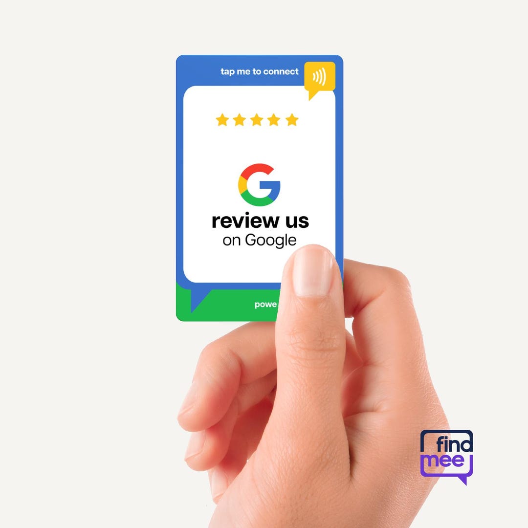 Google NFC Review Card (mk2), PVC Feedback Cards, Custom Business Card ...