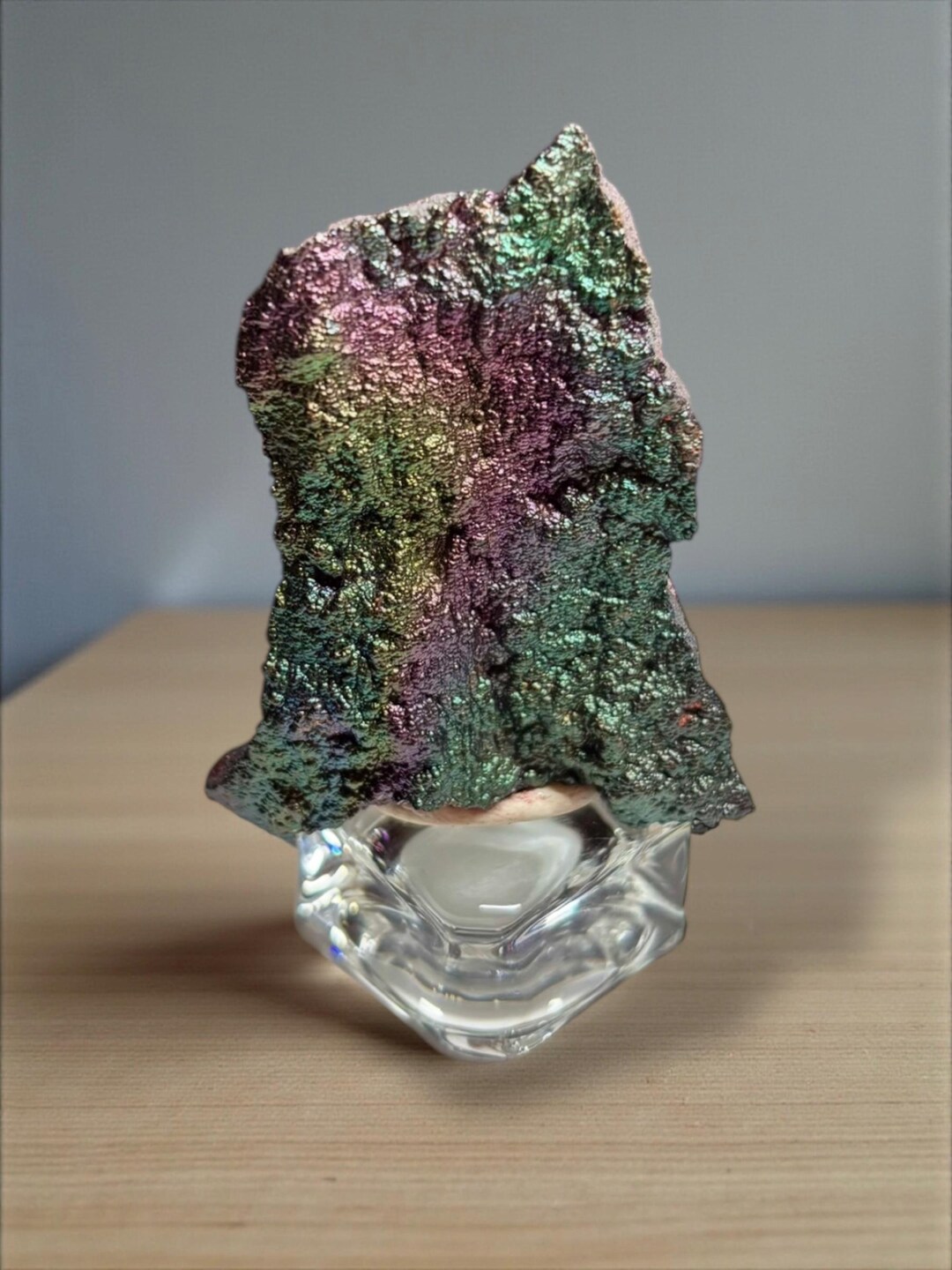 2” Iridescent Rainbow Turgite Natural Russian Hematite Mineral Specimen ...