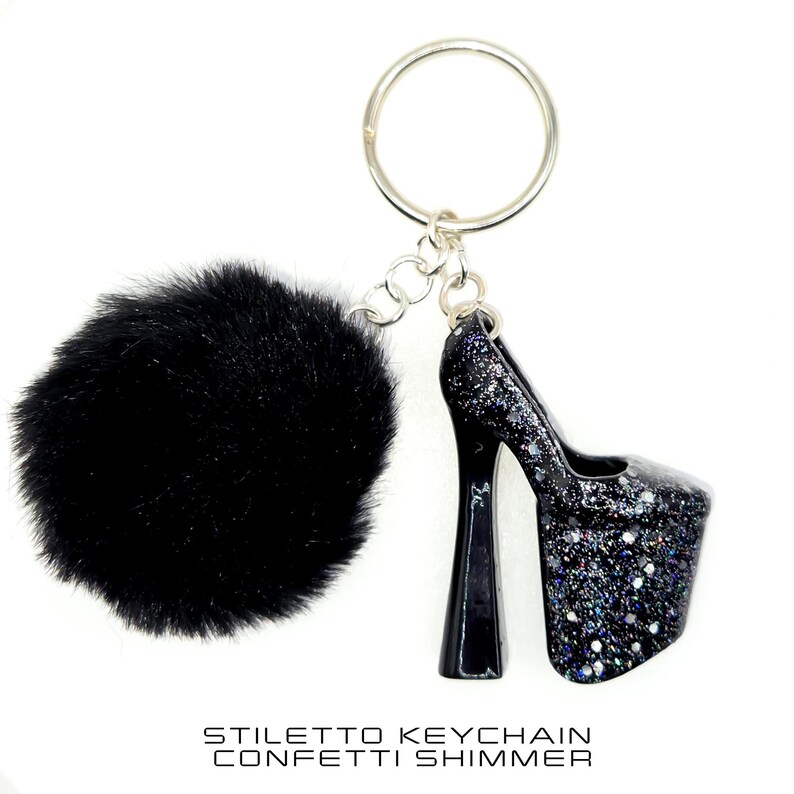 Miniature Platform High Heel Keychain - Etsy