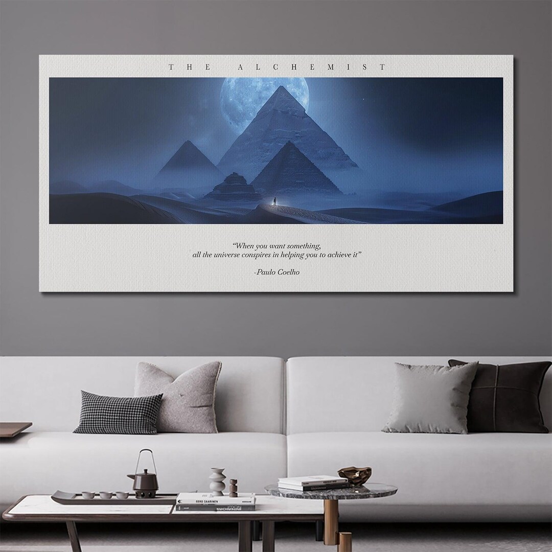 Alchemist Pyramid Decorative Art Mystical Home Accent Unique Gift Idea ...