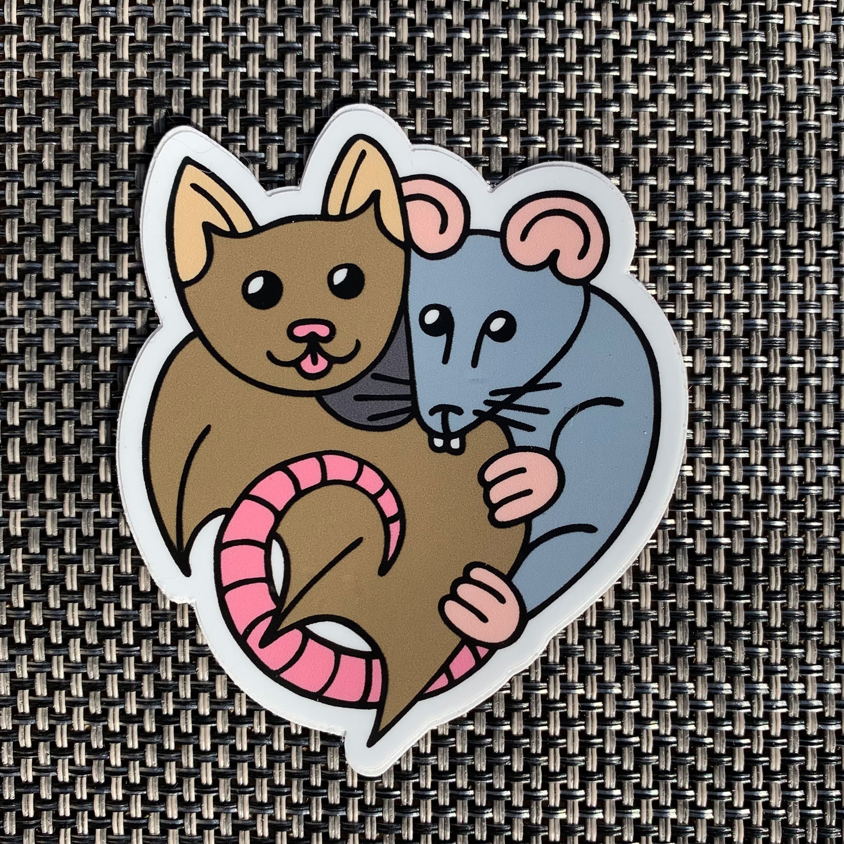 Rat Bat Sticker - Etsy
