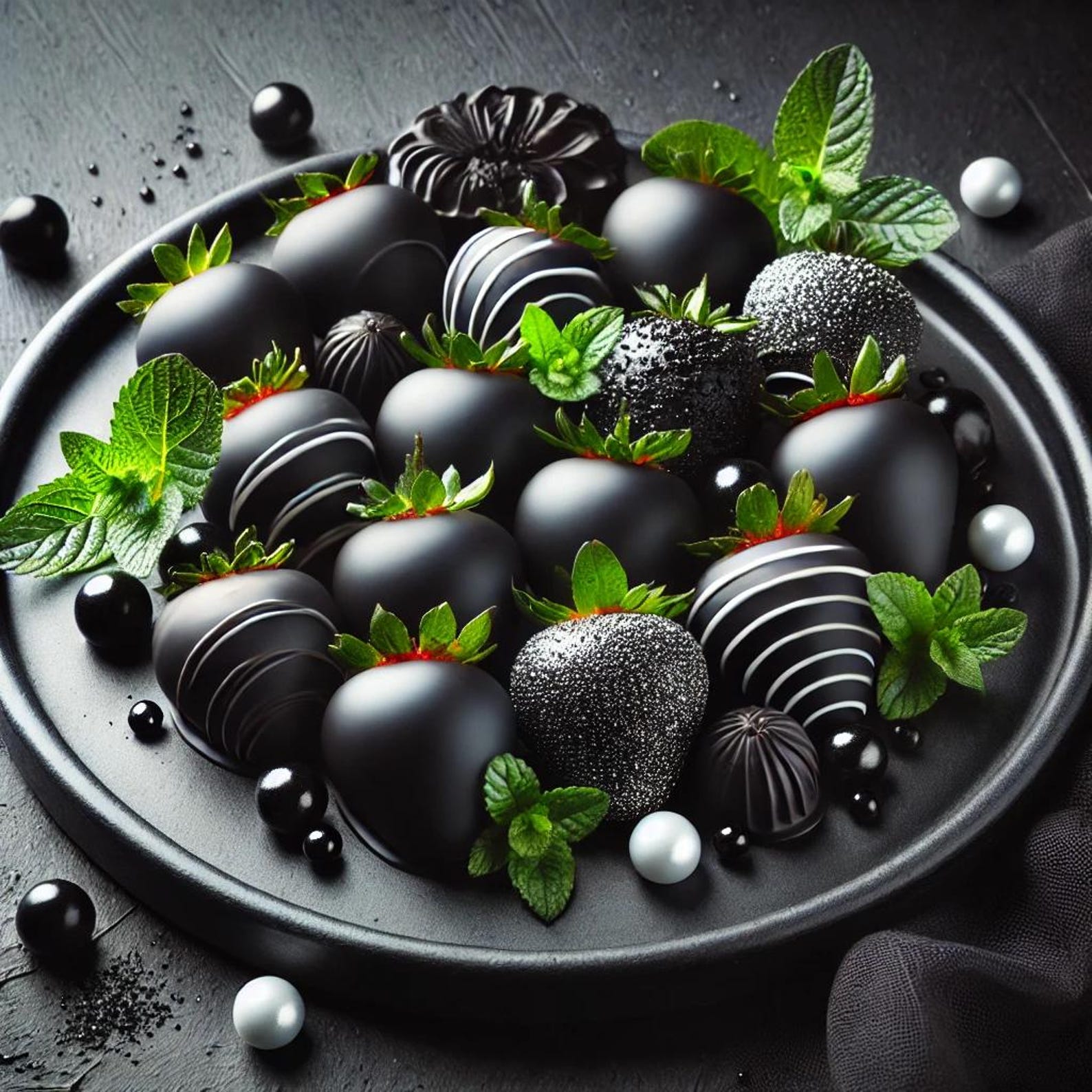 Hand Crafted Chocolate Covered Strawberries Set of 9 Strawberries ...