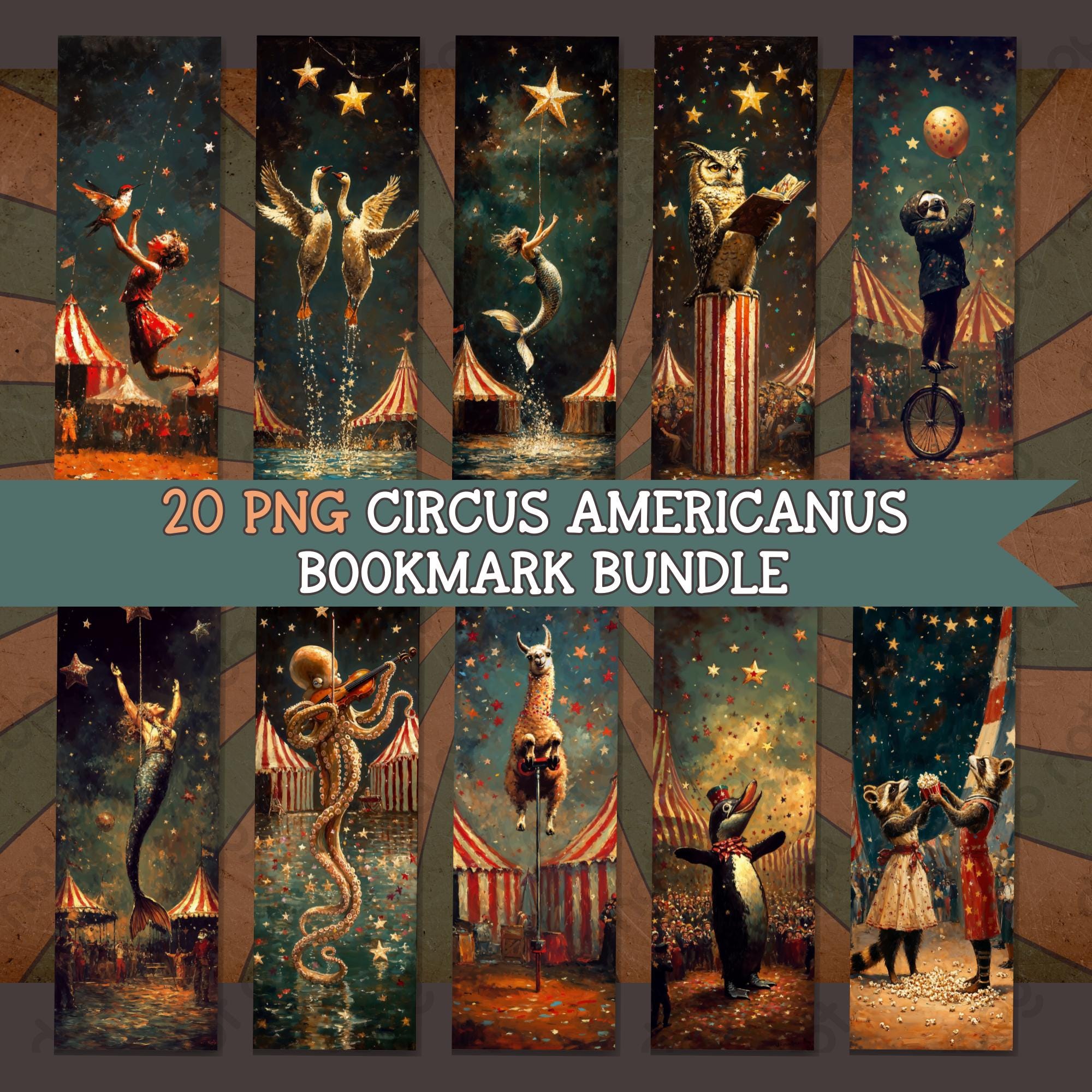 Printable Bookmarks, Vintage Circus, Bookmark PNG, Highland Cow PNG ...