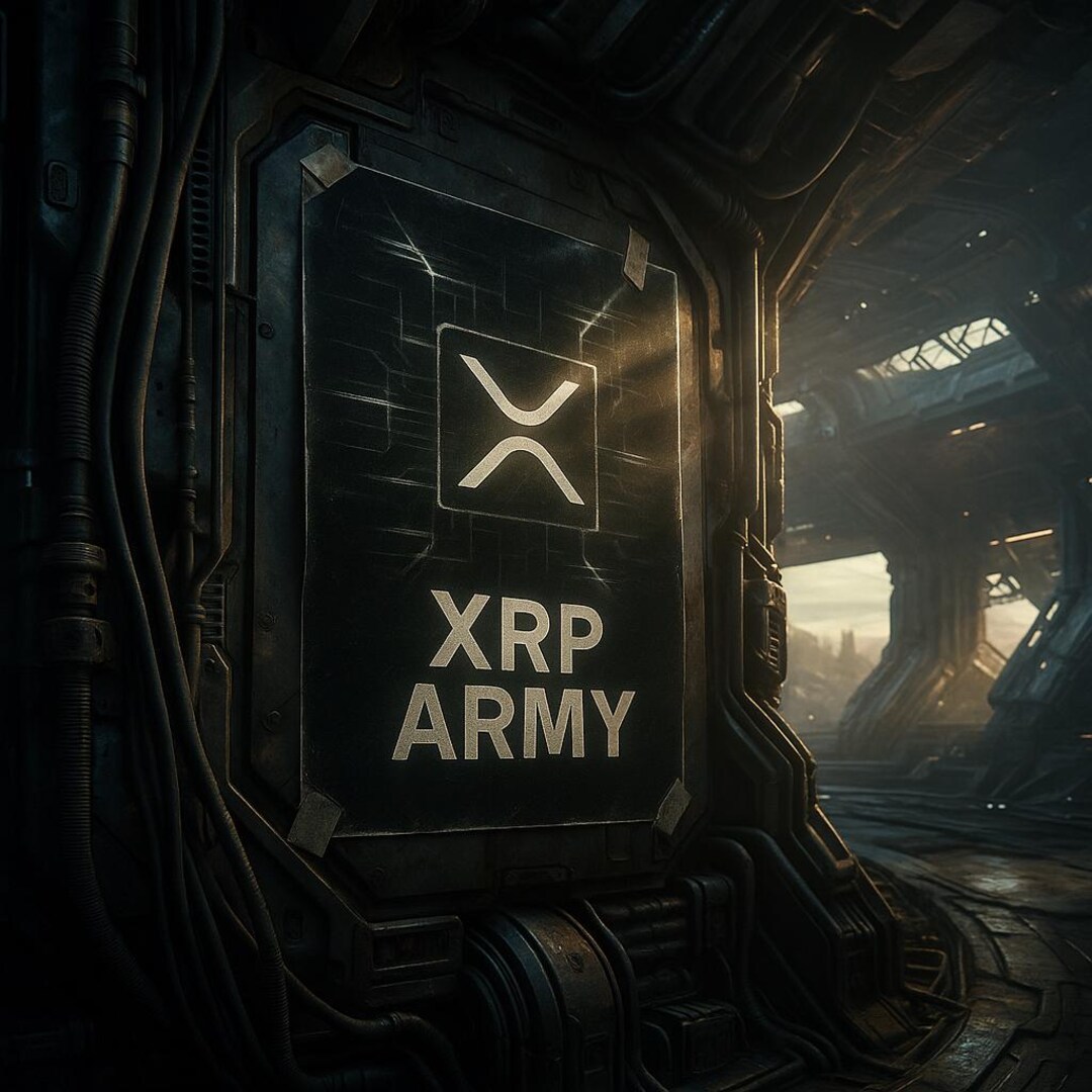 XRP Army Digital Grid - Cyberpunk Crypto Wall Art - Digital Download - Etsy