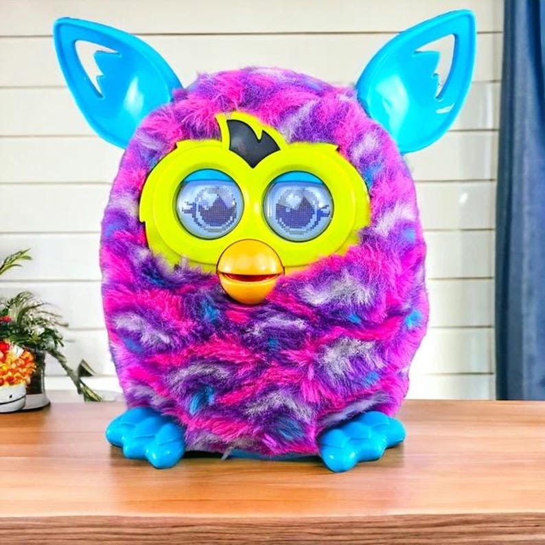 Like NEW - Vintage Furby Sonic Boom - Y2K Electronic Toy - Funny ...