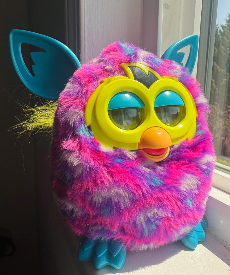 Like NEW - Vintage Furby Sonic Boom - Y2K Electronic Toy - Funny ...