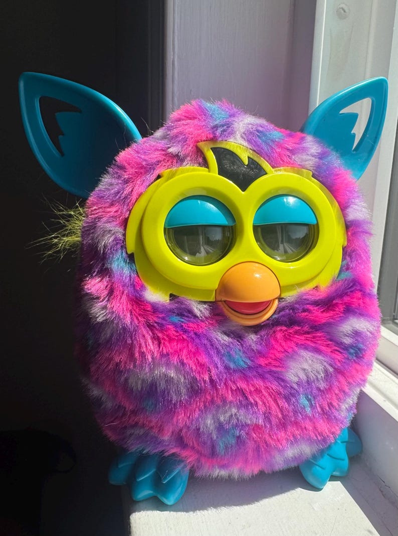 Like NEW - Vintage Furby Sonic Boom - Y2K Electronic Toy - Funny ...